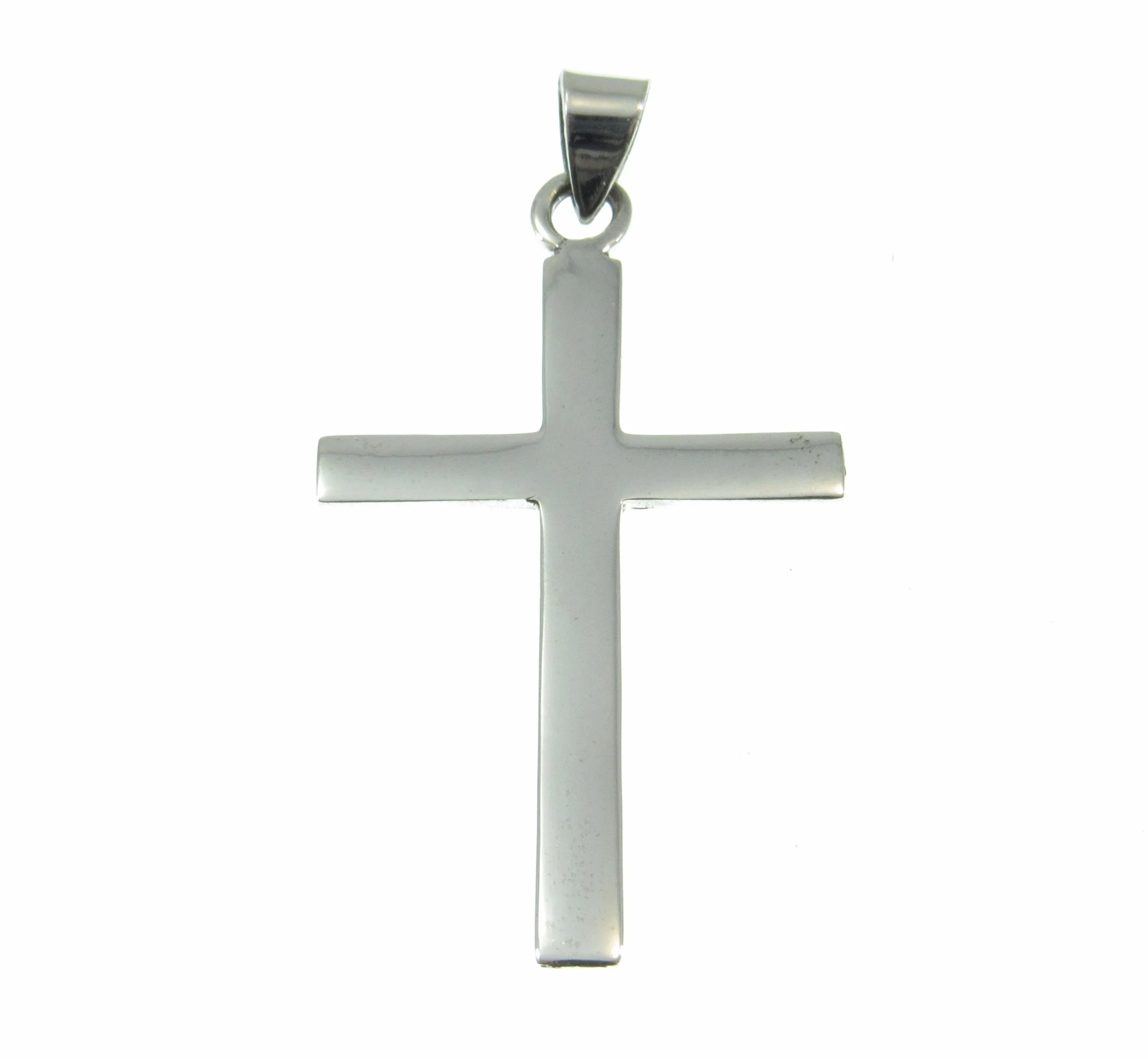 Sterling Silver Basic Christian Cross — Renegade Jewelry