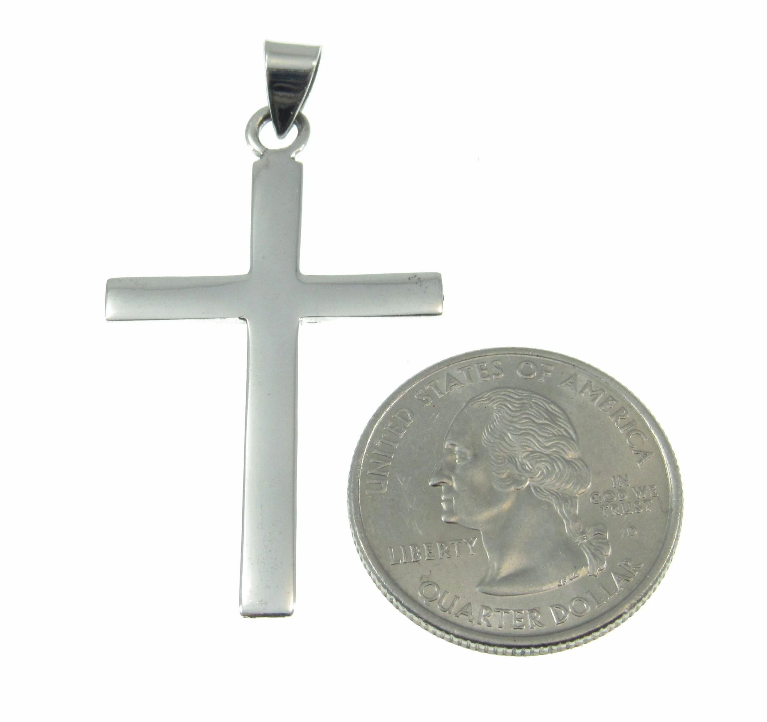 Sterling Silver Basic Christian Cross — Renegade Jewelry