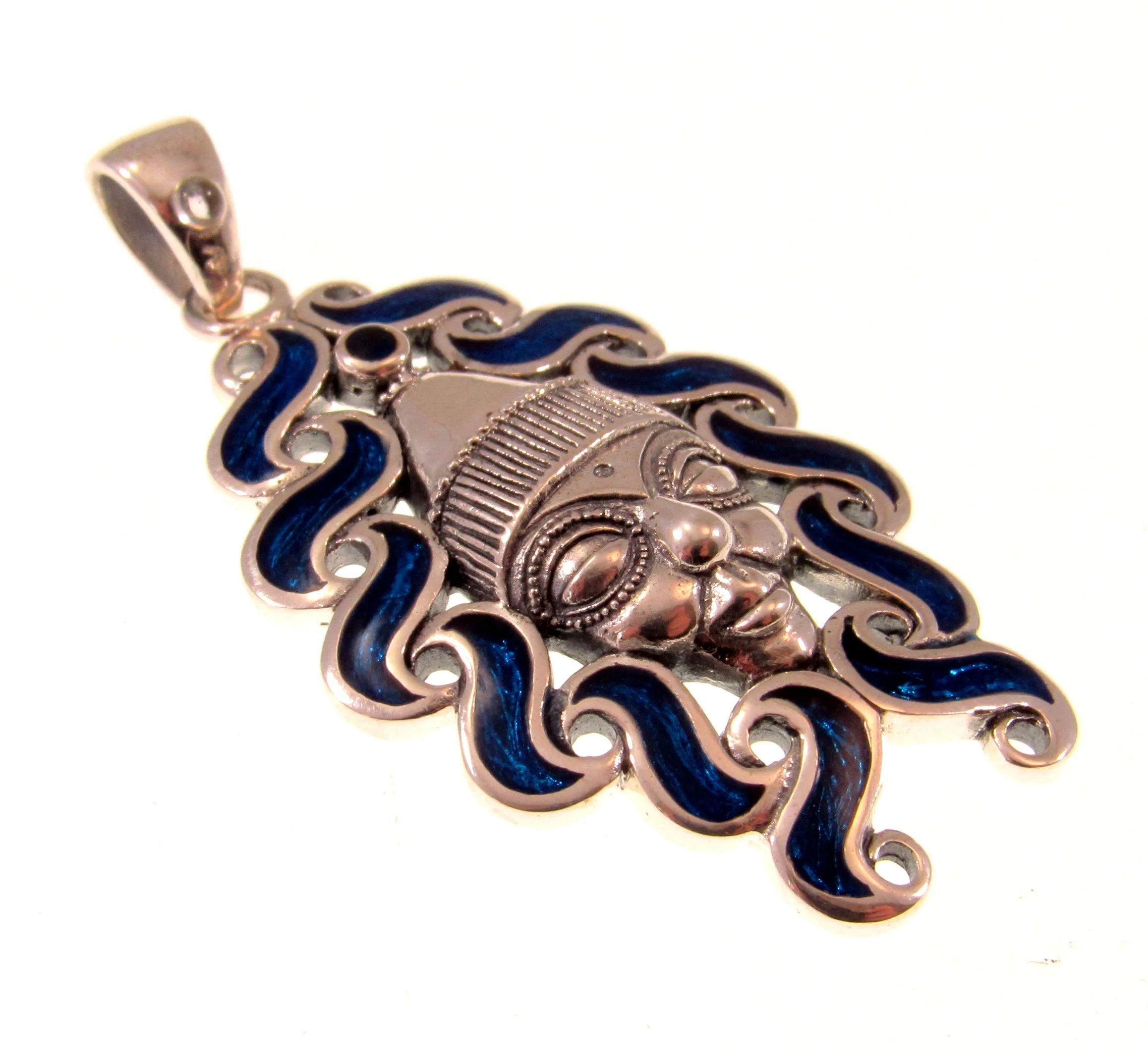 Sterling Silver Modron the Goddess of Motherhood Pendant by Laurie ...