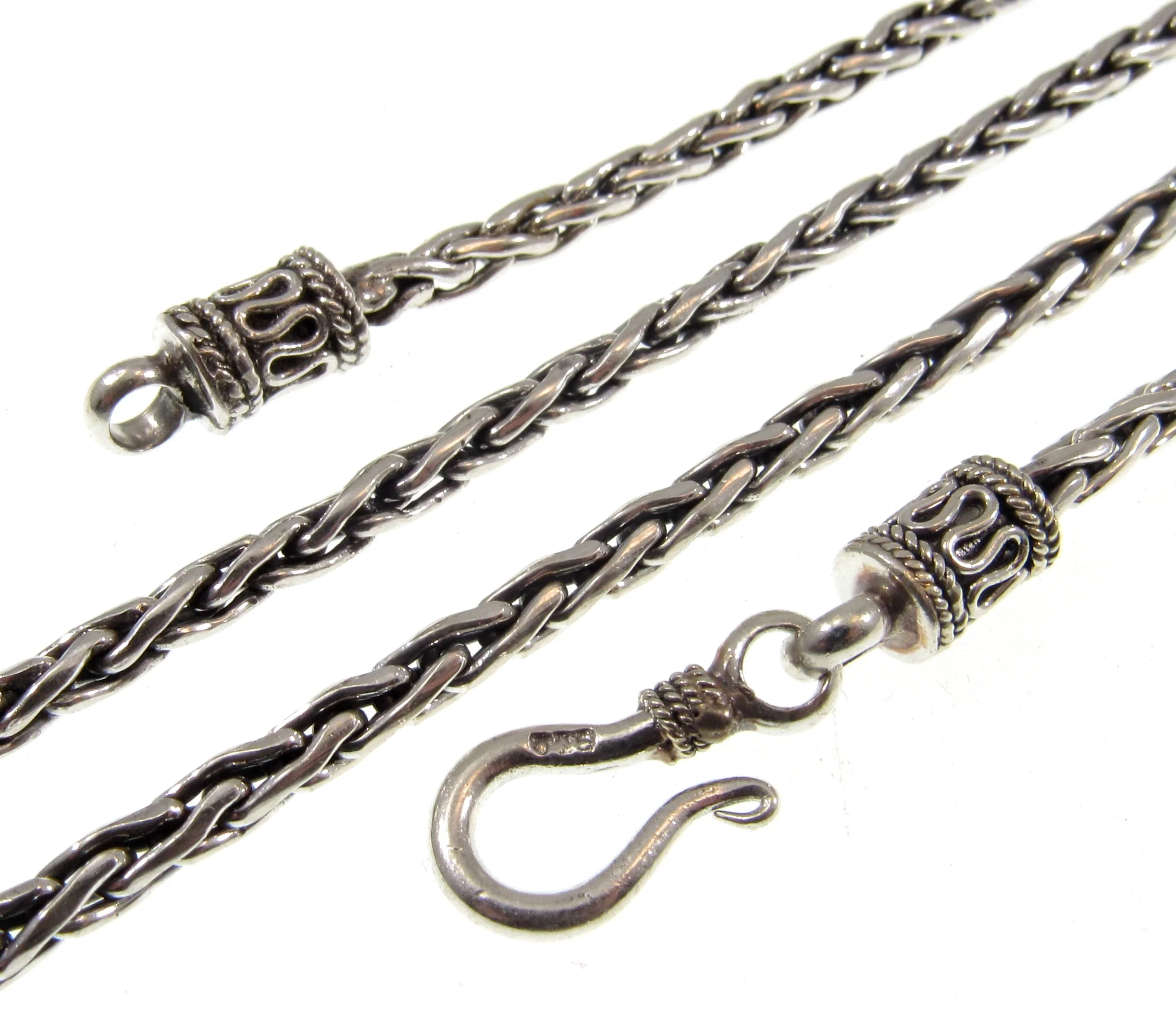 Handmade Balinese Chains Handcrafted Sterling Silver Jewelry