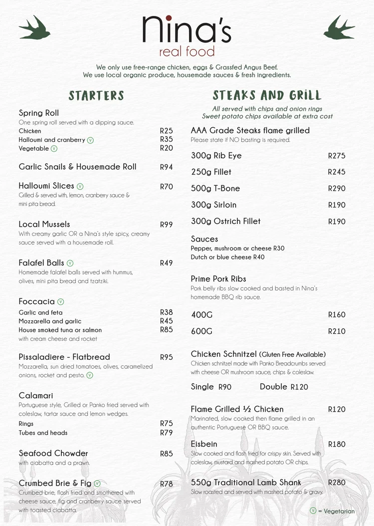 Ninas Real Food