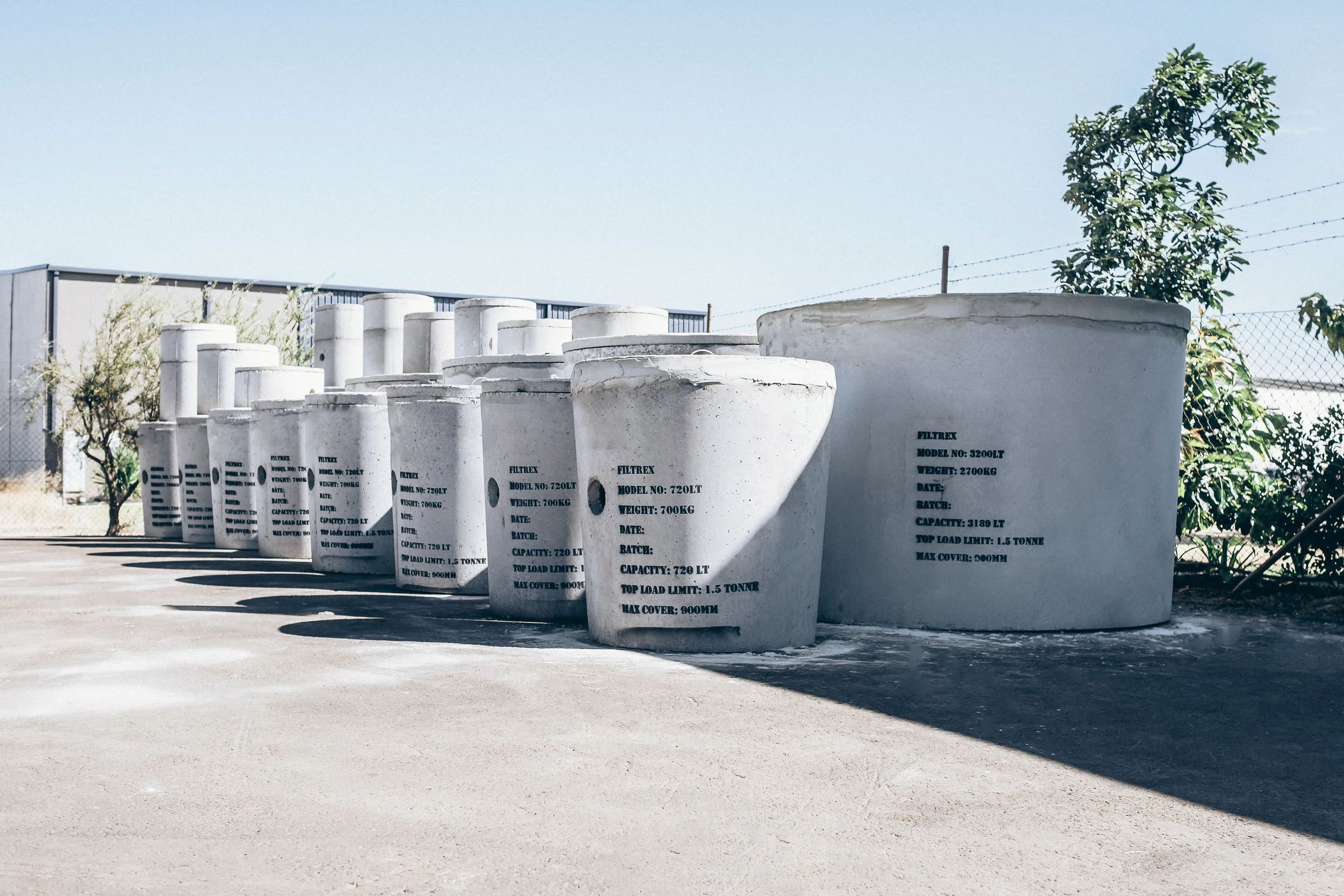Filtrex Concrete Septic Tanks — Filtrex™
