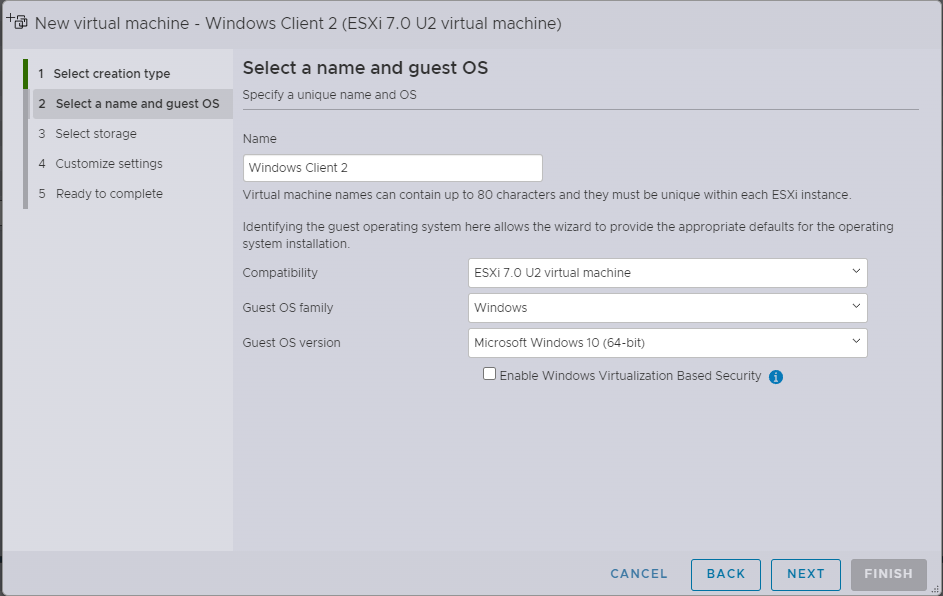 Creating a Windows 11 Virtual Machine in ESXi — Nile Barmore