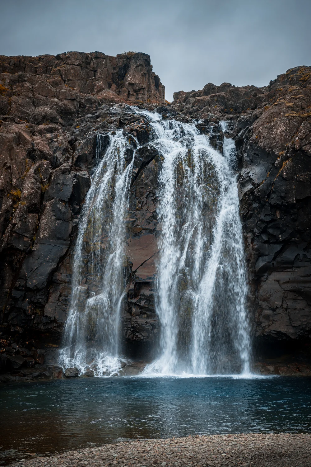 Another waterfall in Iceland "Foss" — Dedication Photography