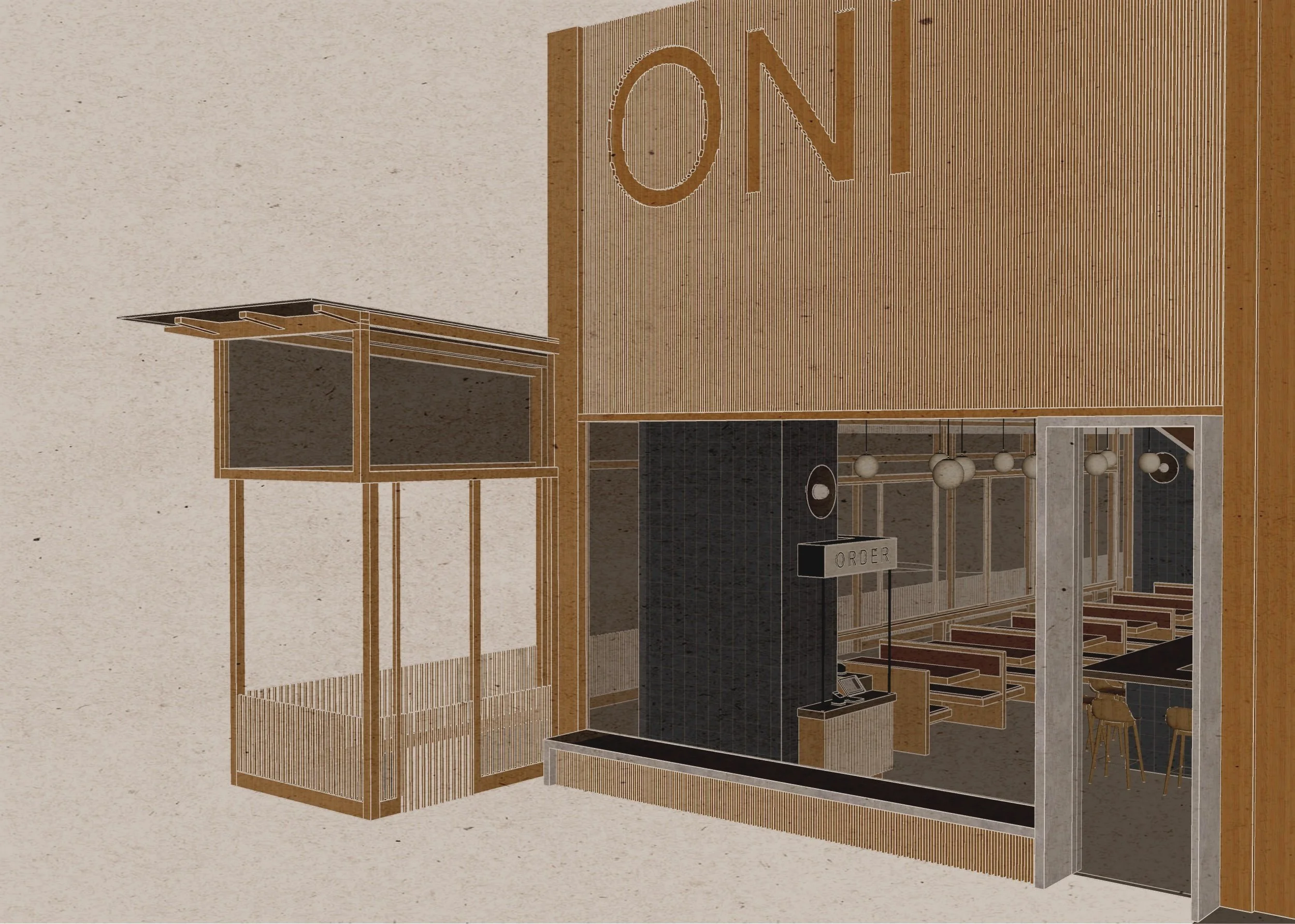 Oni Ramen — cadre creatives is a Dallas-based interiors and ...