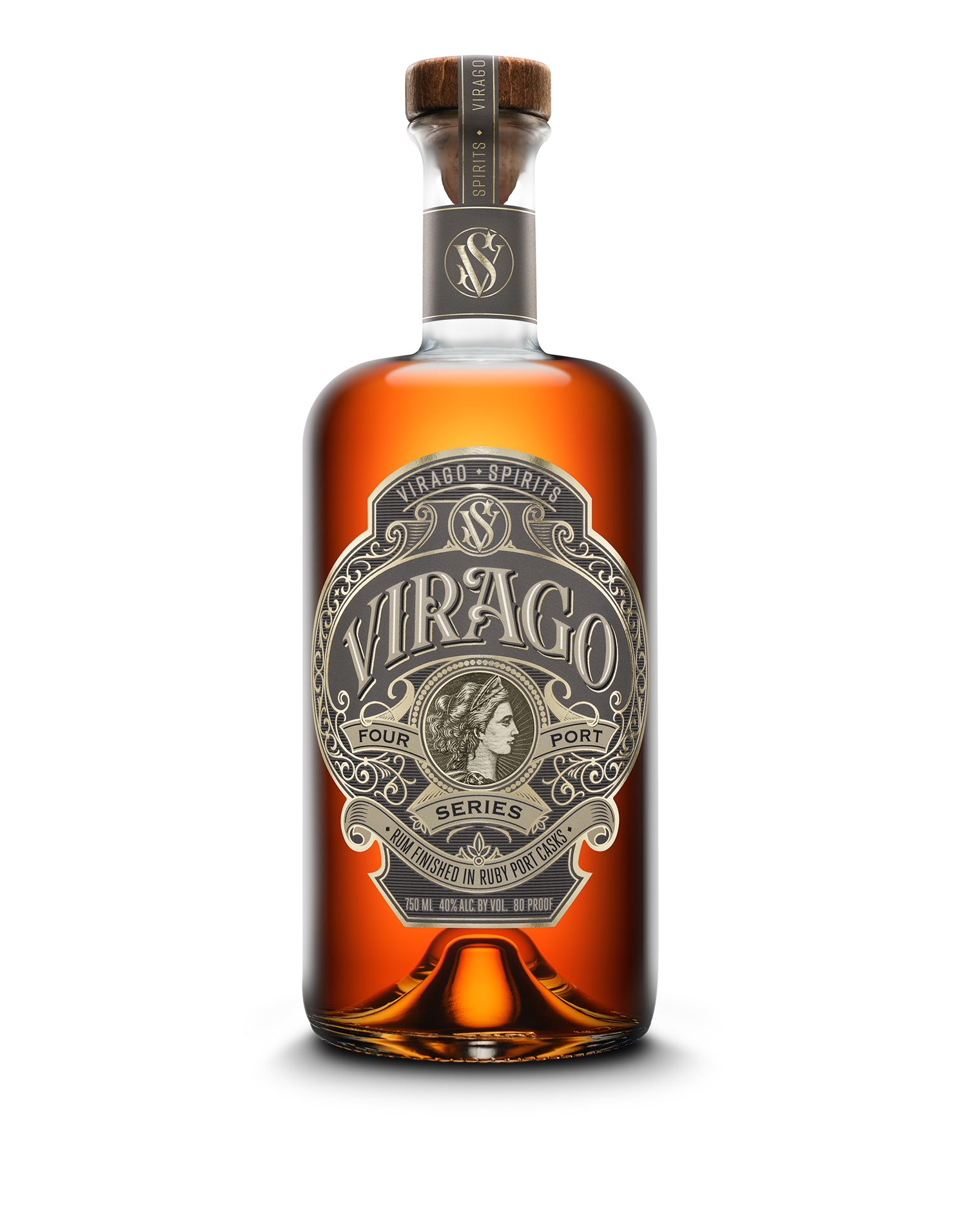 Ruby Port Cask Finished Rum — Virago Spirits