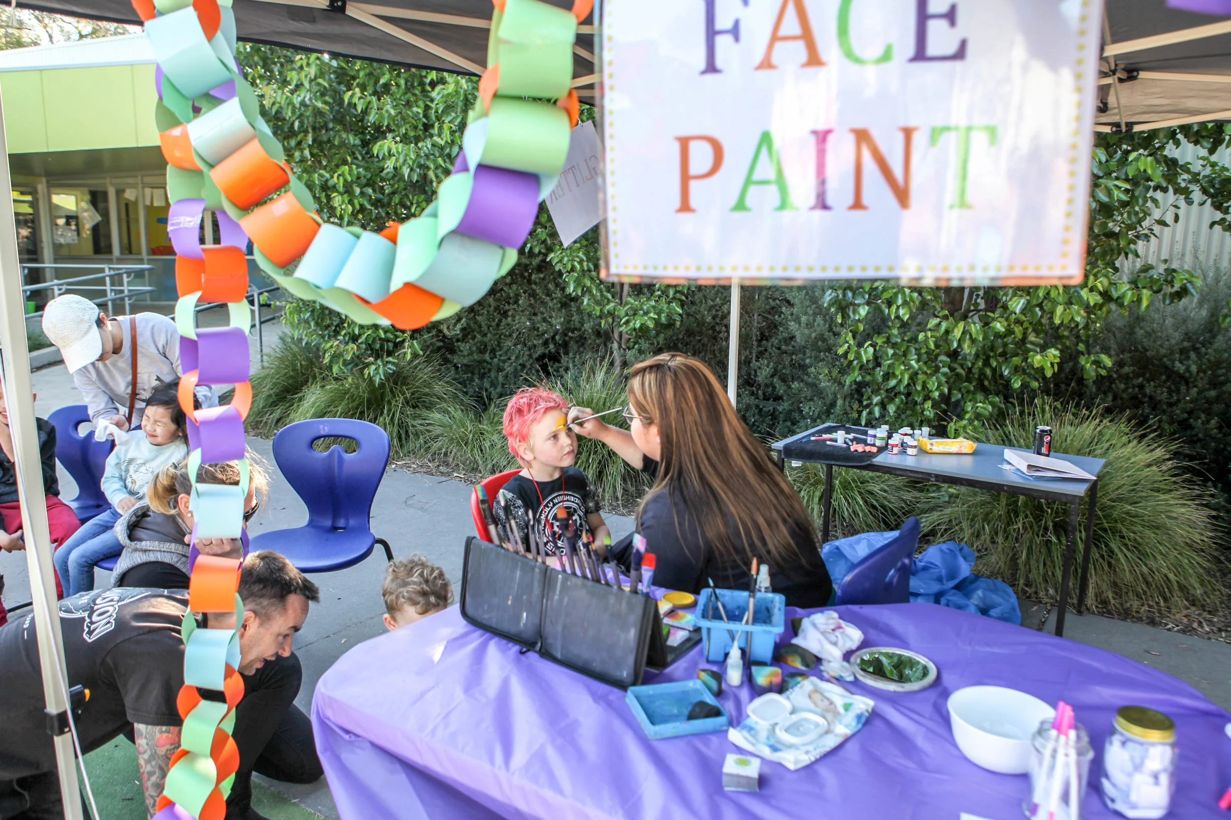 bayside face painting — mamma knows south