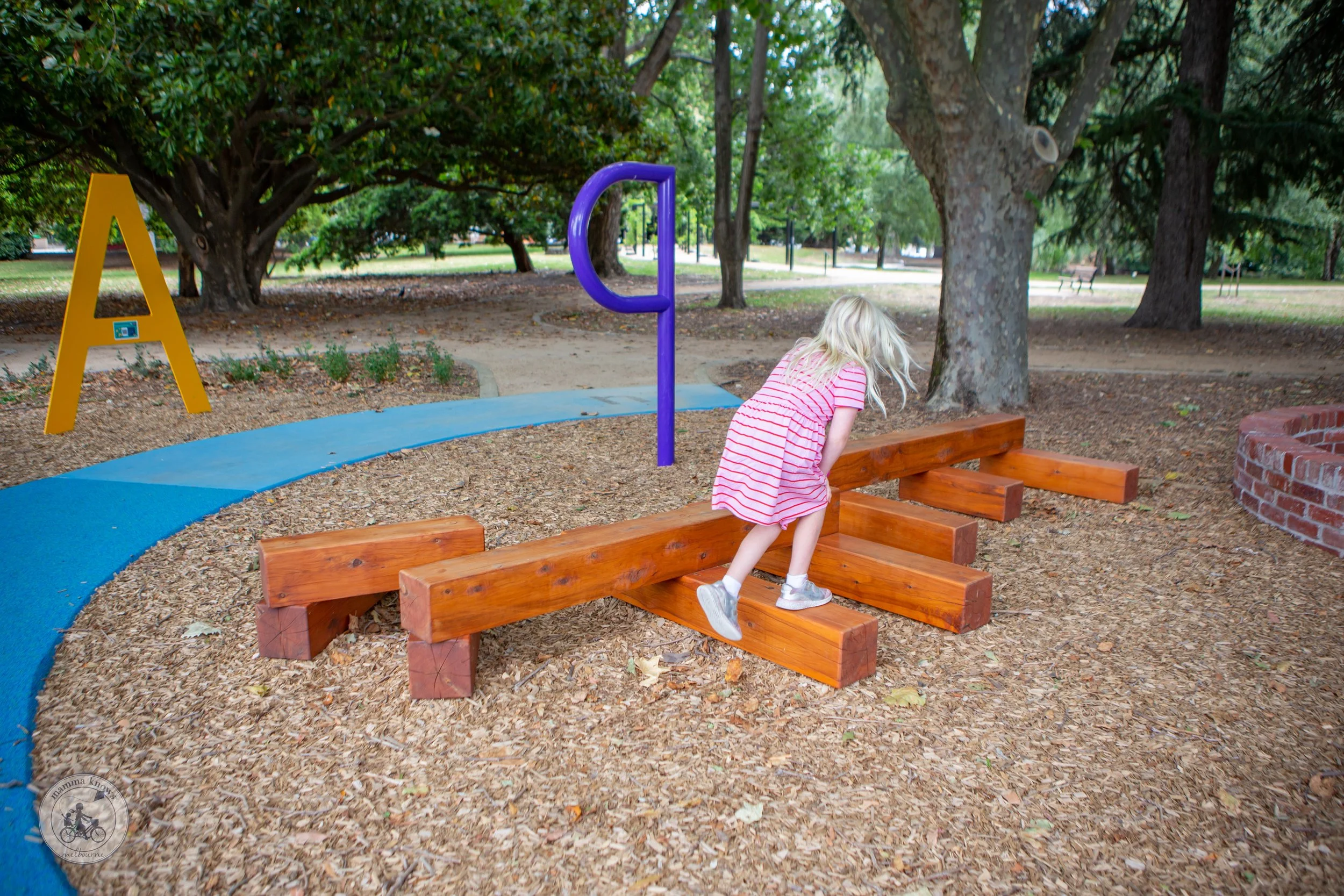 "Alphabet" sensory playground @ Caulfield Park, Caulfield — mamma knows ...