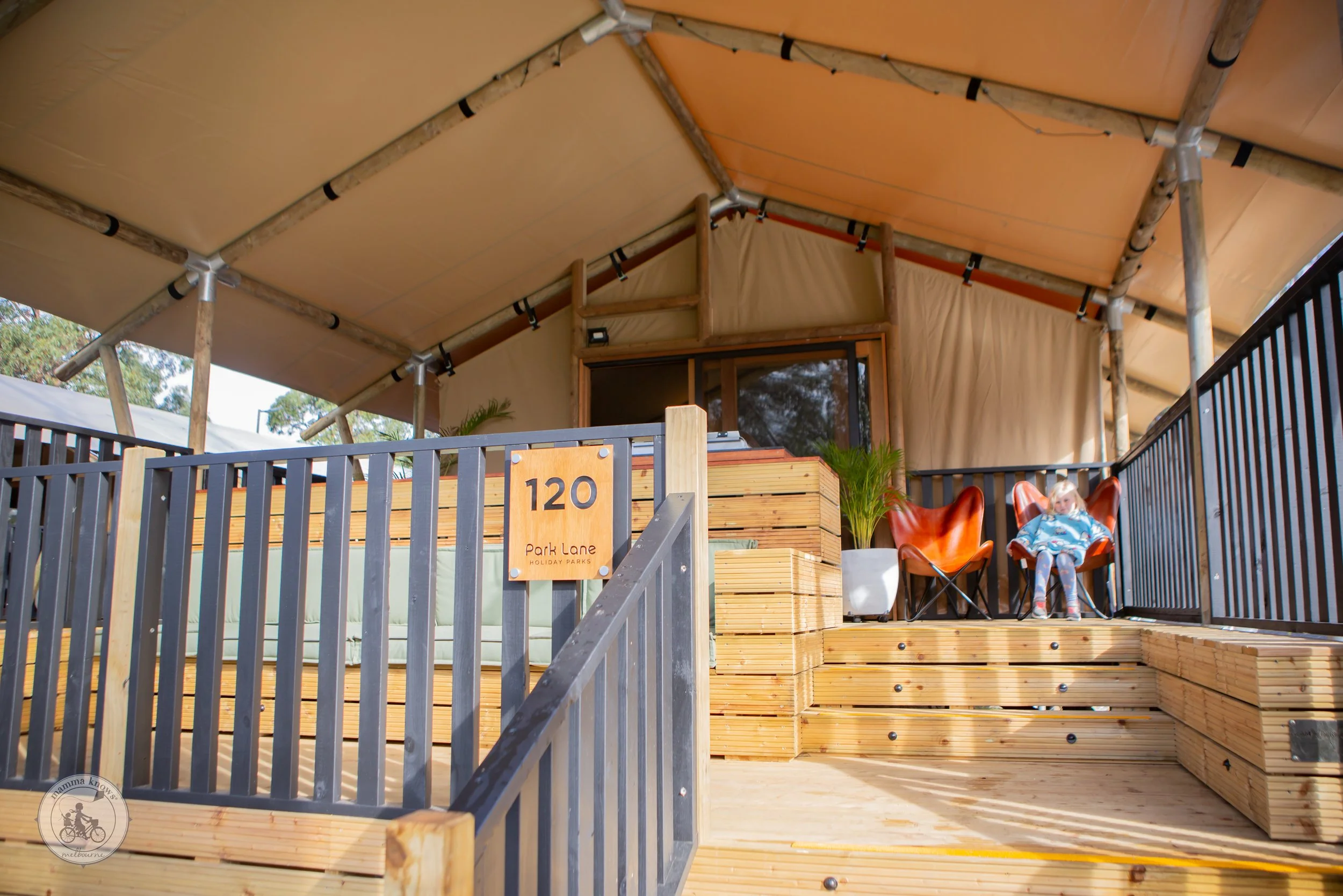 Deluxe Safari Tent @ Park Lane Holiday Park, Phillip Island — mamma ...