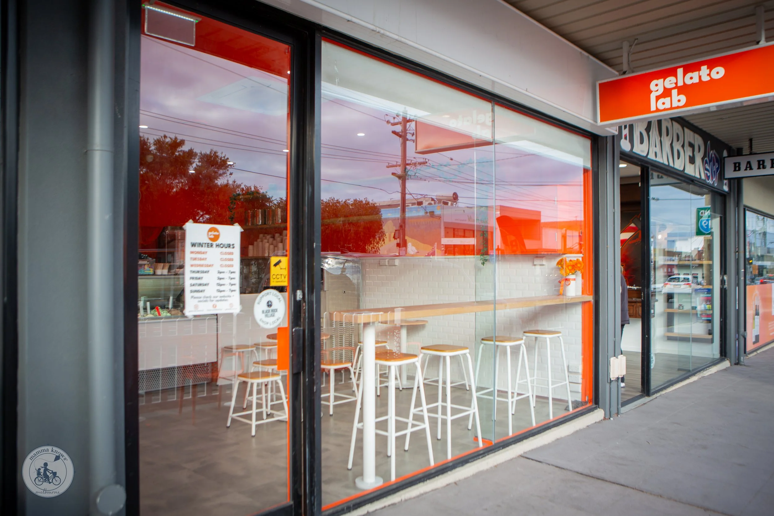 Gelato Lab, Black Rock — mamma knows south