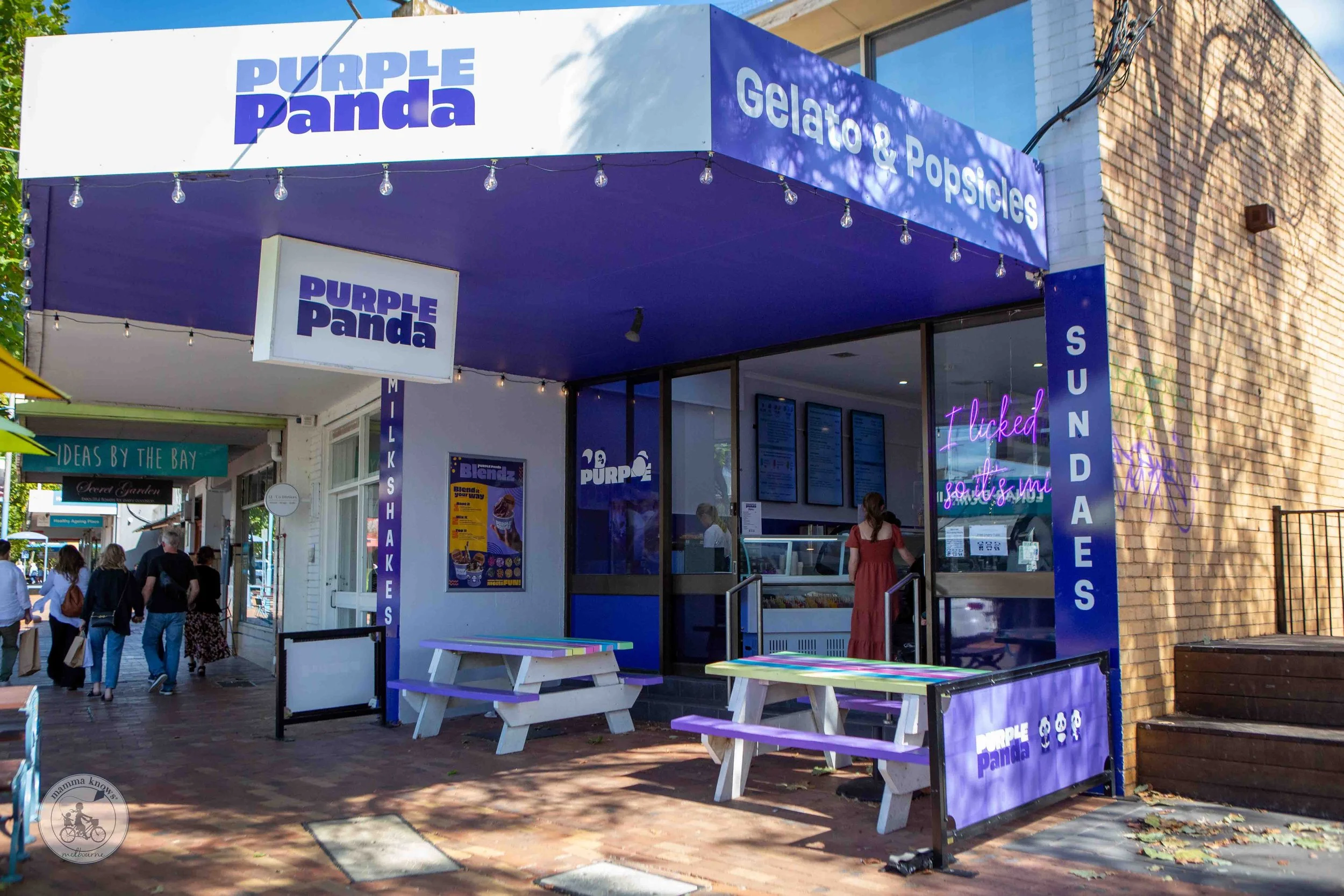 Purple Panda Gelato & Popsicles, Mornington — mamma knows south
