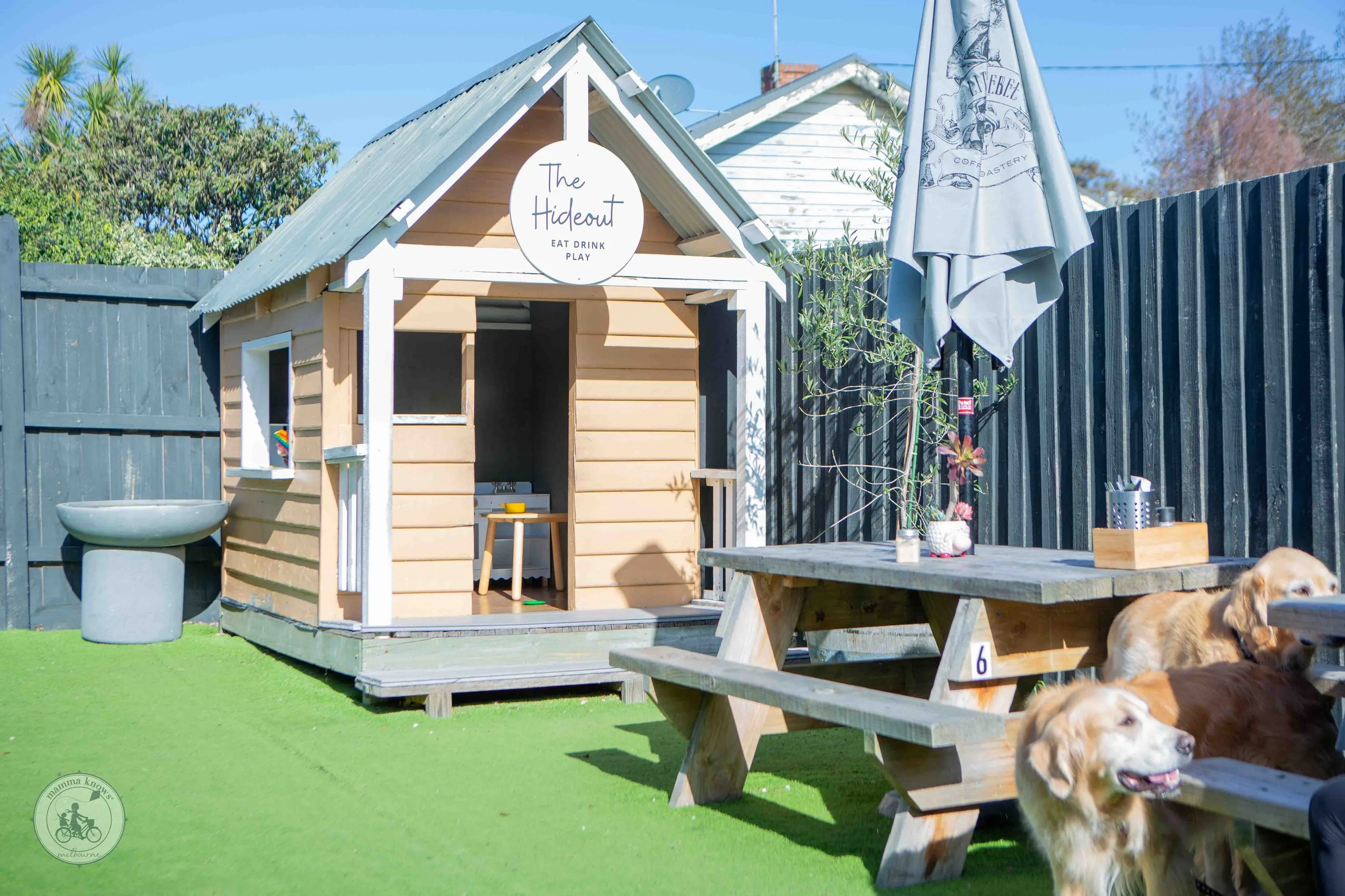 Mornington Peninsula Cafe with a Playground - The Hideout Cafe, Rosebud — mamma knows south