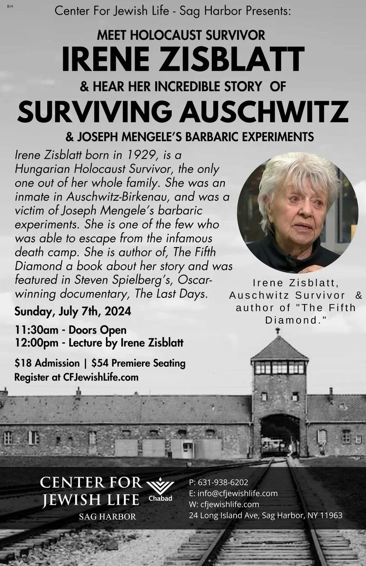 Summer 2024 — Center For Jewish Life - Chabad, Sag Harbor Synagogue in ...