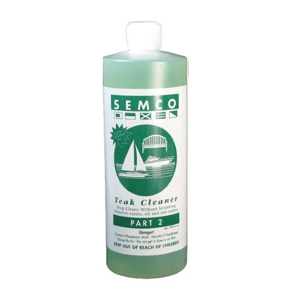 Semco Teak Cleaner - Part 2 — Waterz Edge