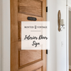 Interior Bathroom Door Sign DIY — Minted Vintage (Home + Market)