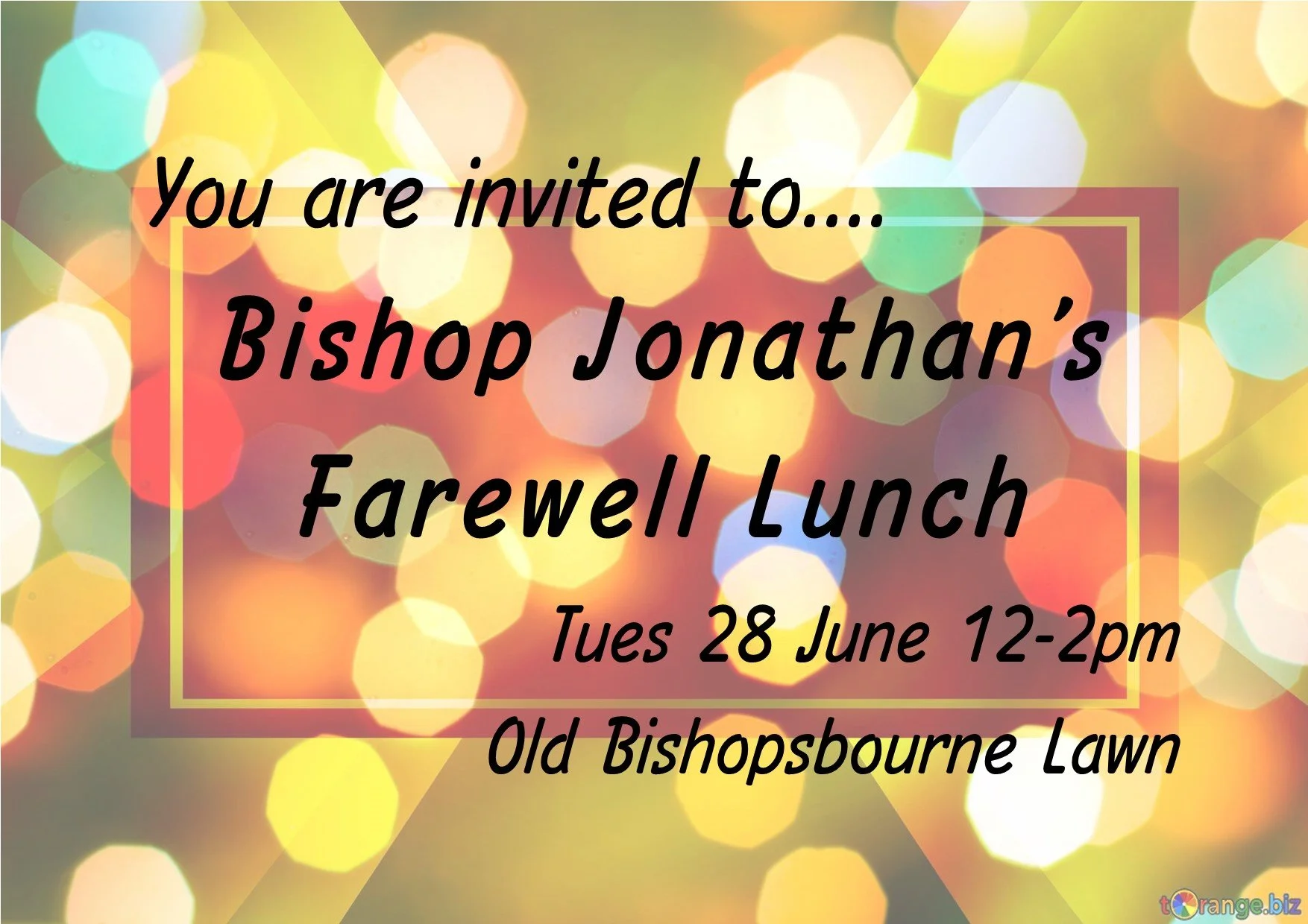 Farewell Lunch for Bishop Jonathan — Saint Francis College