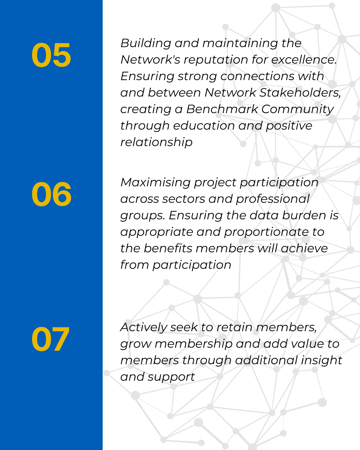 NHSBN 2024/25 Vision, Values and Objectives — NHS Benchmarking Network