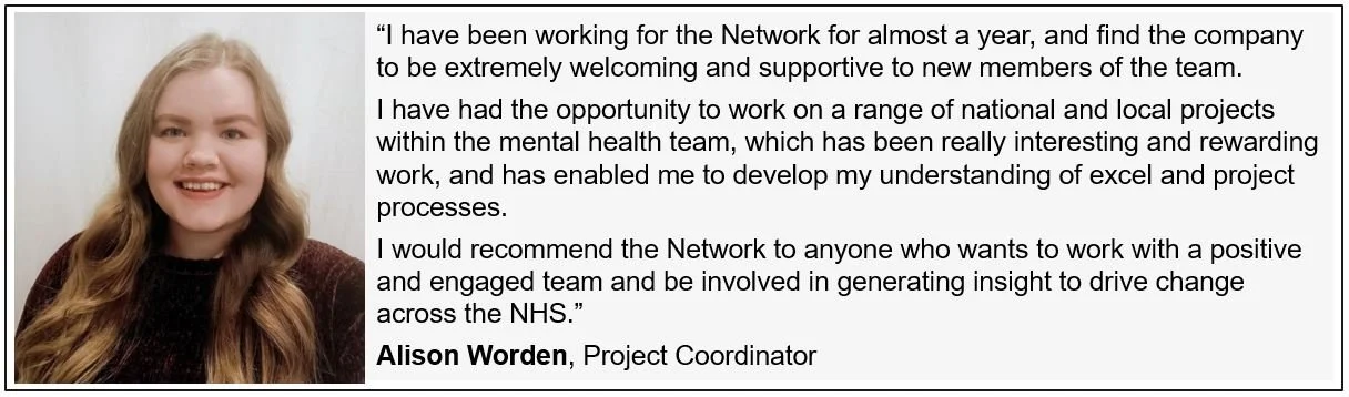 Careers — NHS Benchmarking Network