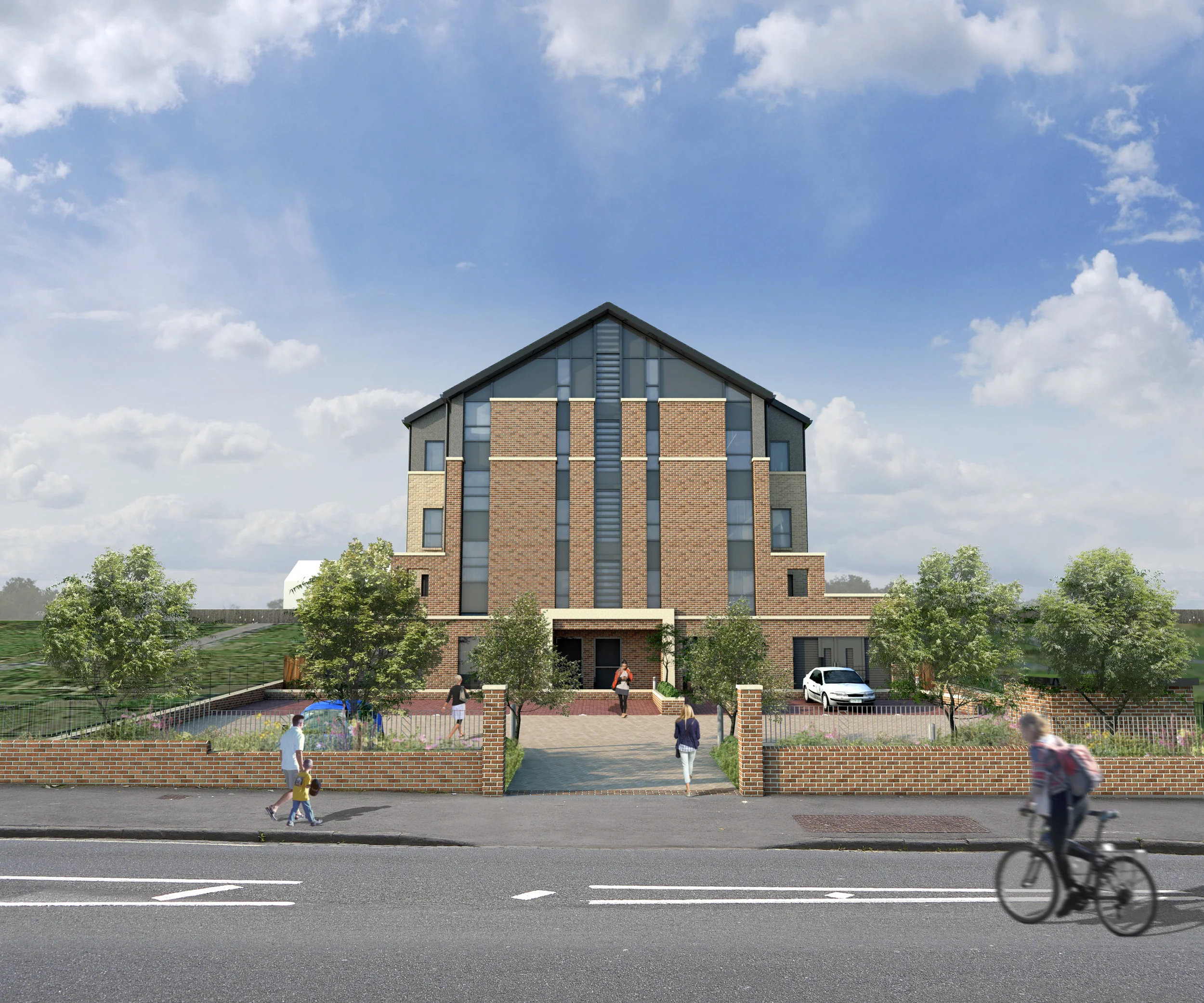 SPEEDWELL - WORK BEGINS ON SITE — Angus Meek Architects