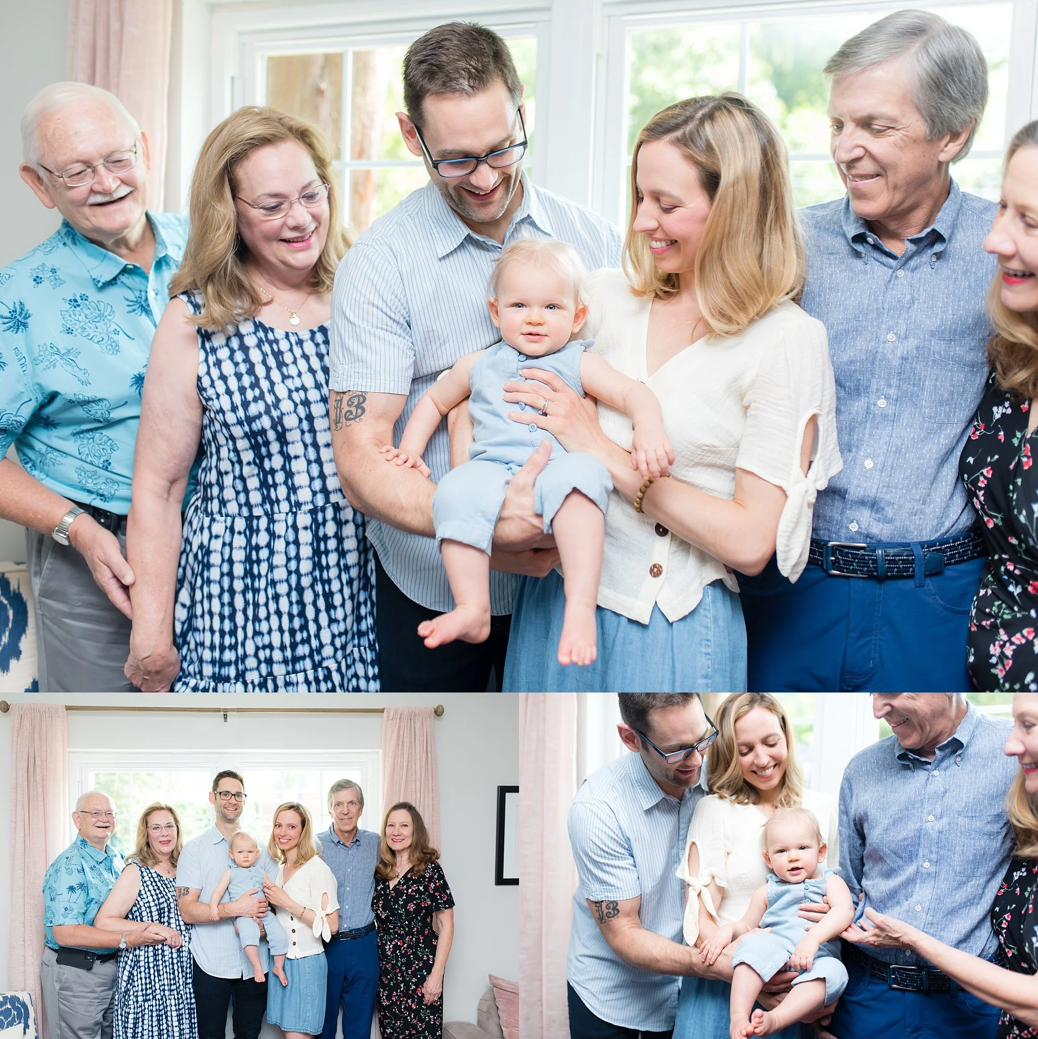 One Year Milestone Session at Home | DC Family Photography — Tabitha ...