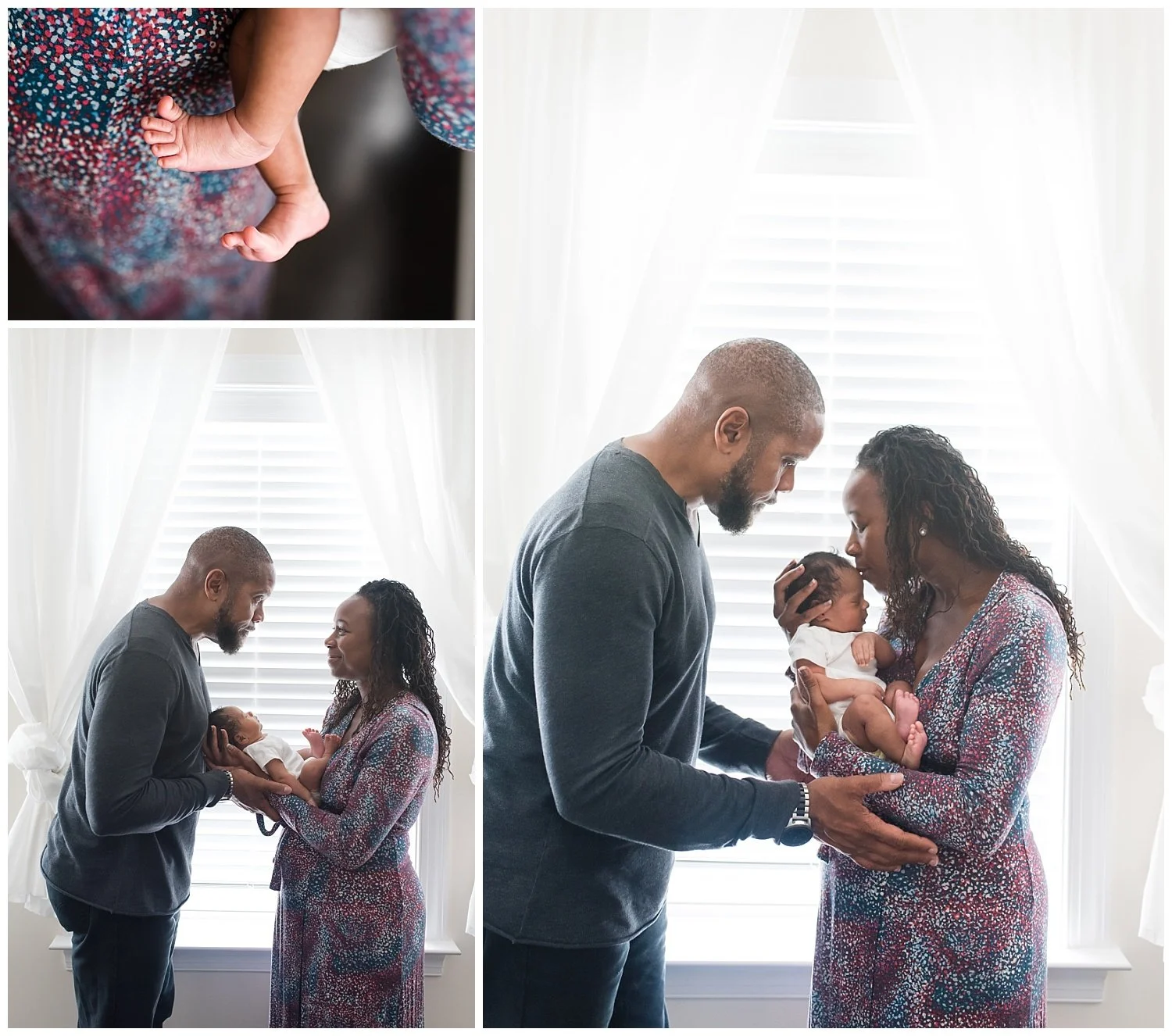 In Home Newborn Family Session | DC Newborn Photography — Tabitha ...