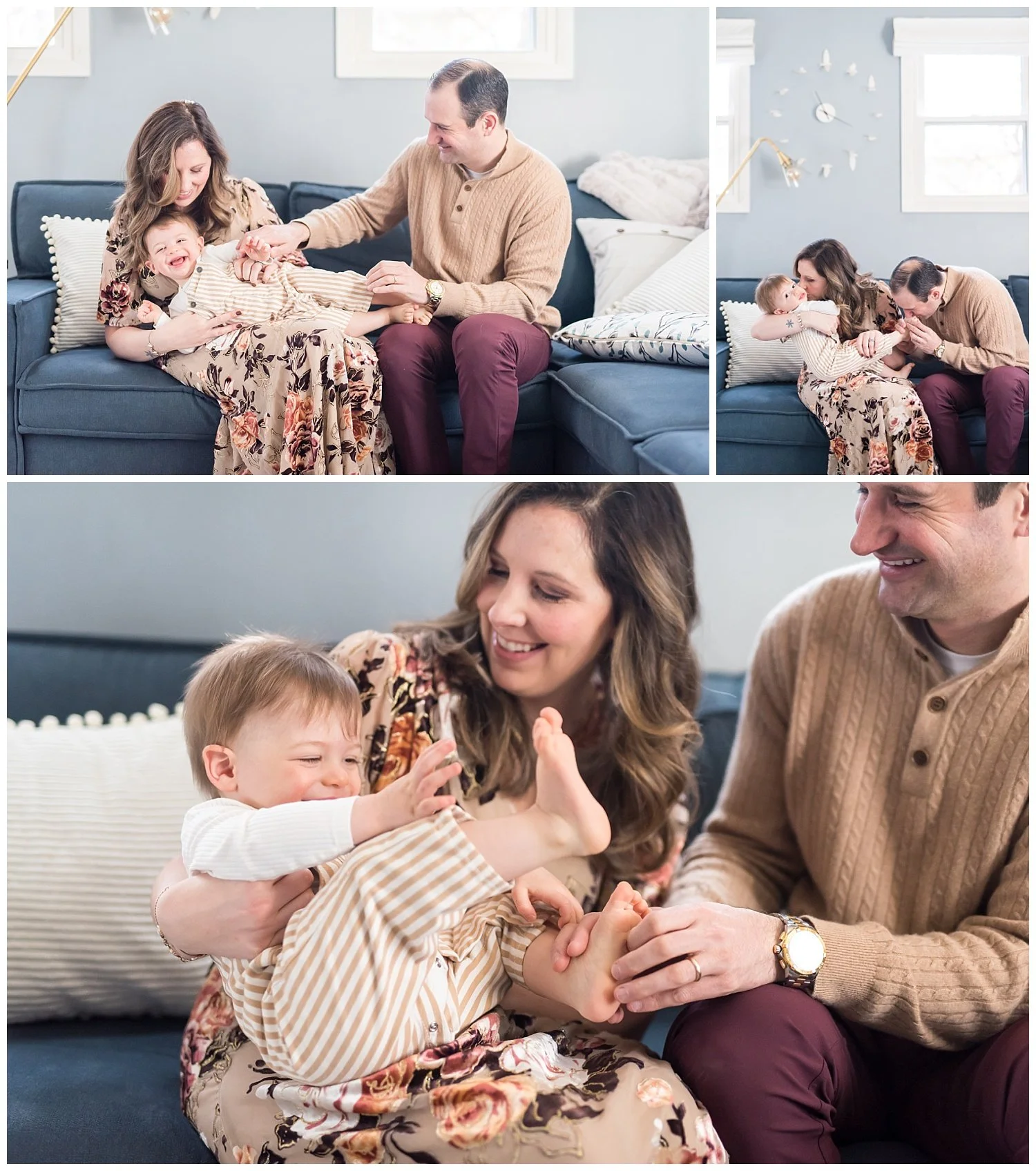 One Year In Home Milestone Session | DC Family Photography — Tabitha ...