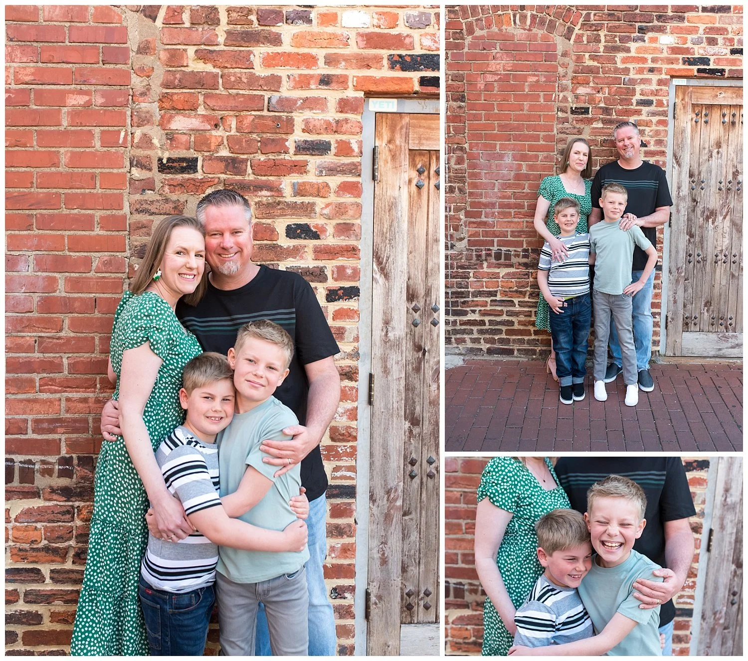 Colorful Family Photos in Blagden Alley DC — Tabitha Maegan Photography