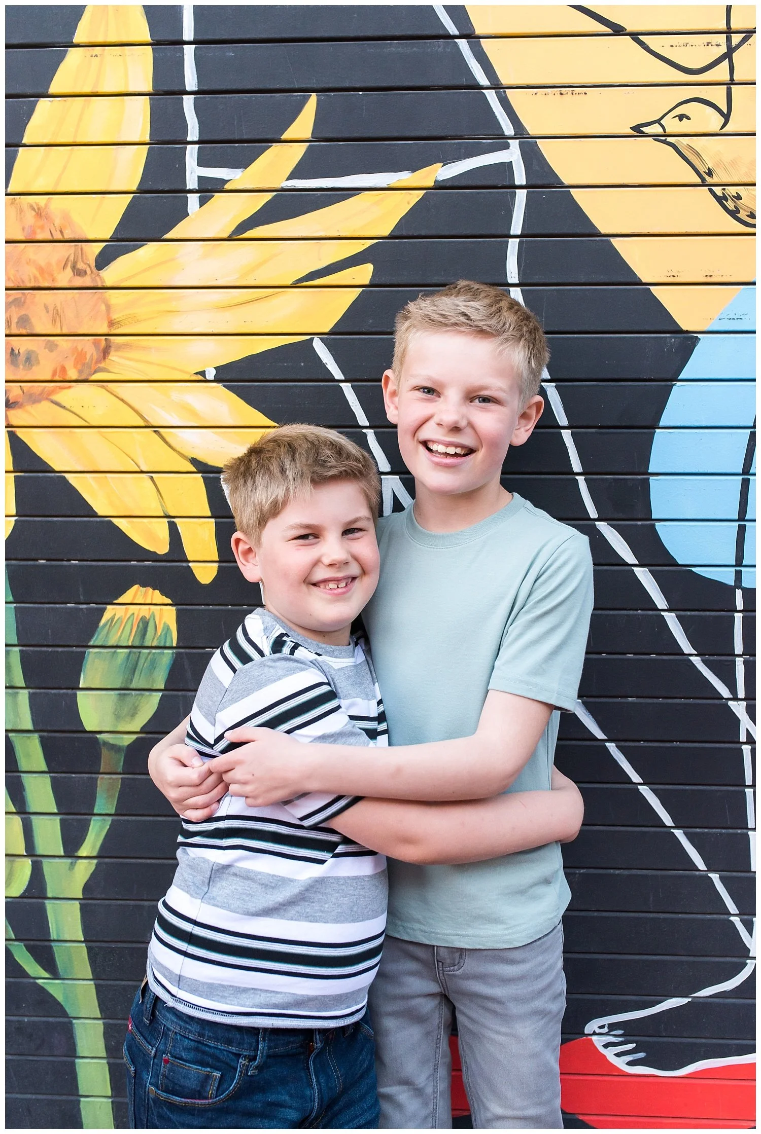 Colorful Family Photos in Blagden Alley DC — Tabitha Maegan Photography