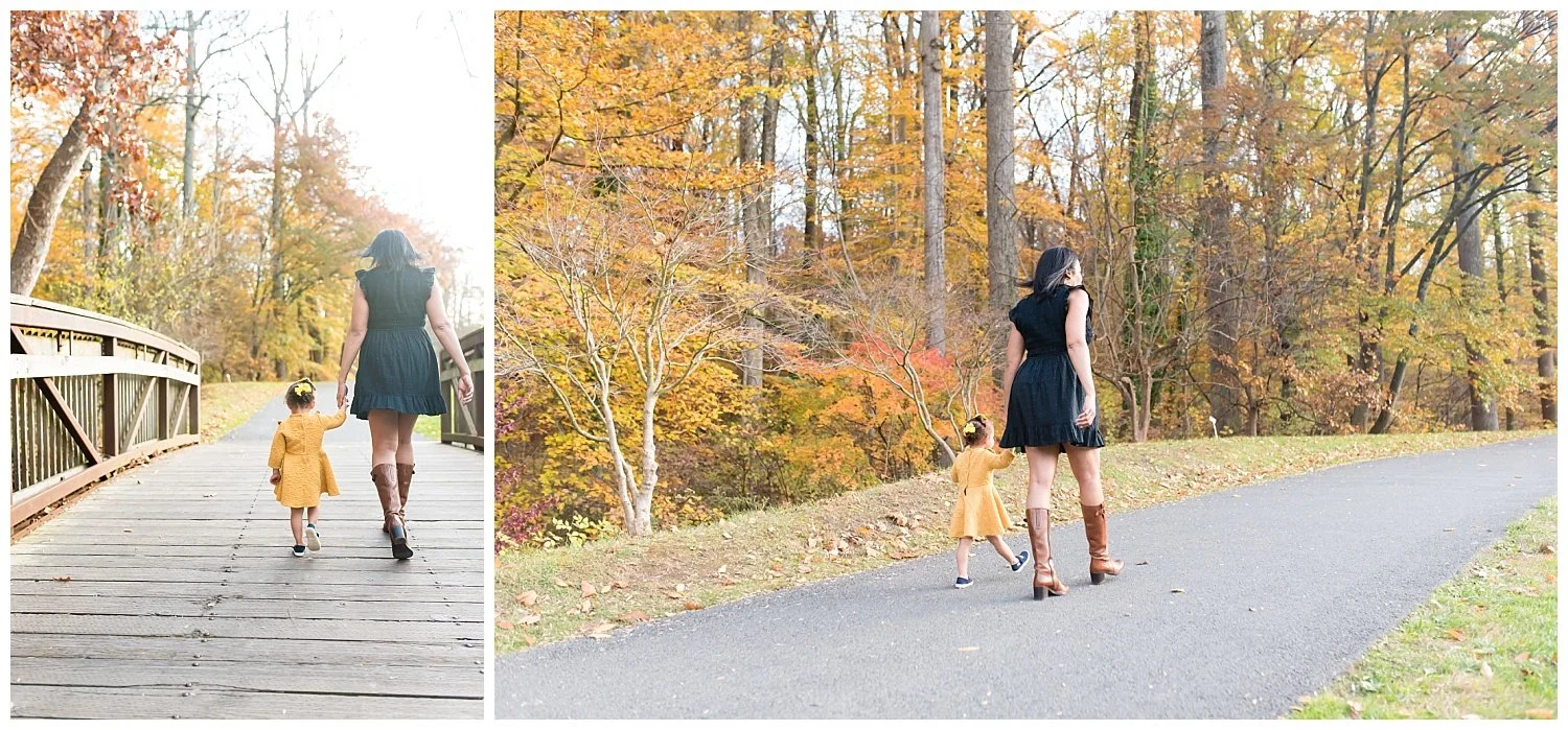Fall Family Session at Brookside Gardens in Wheaton Maryland — Tabitha Maegan Photography