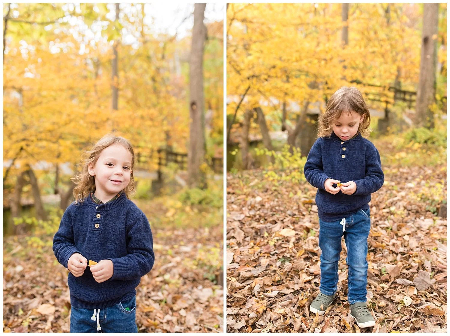 Outdoor Fall Newborn Family Session | Rock Creek Park — Tabitha Maegan ...