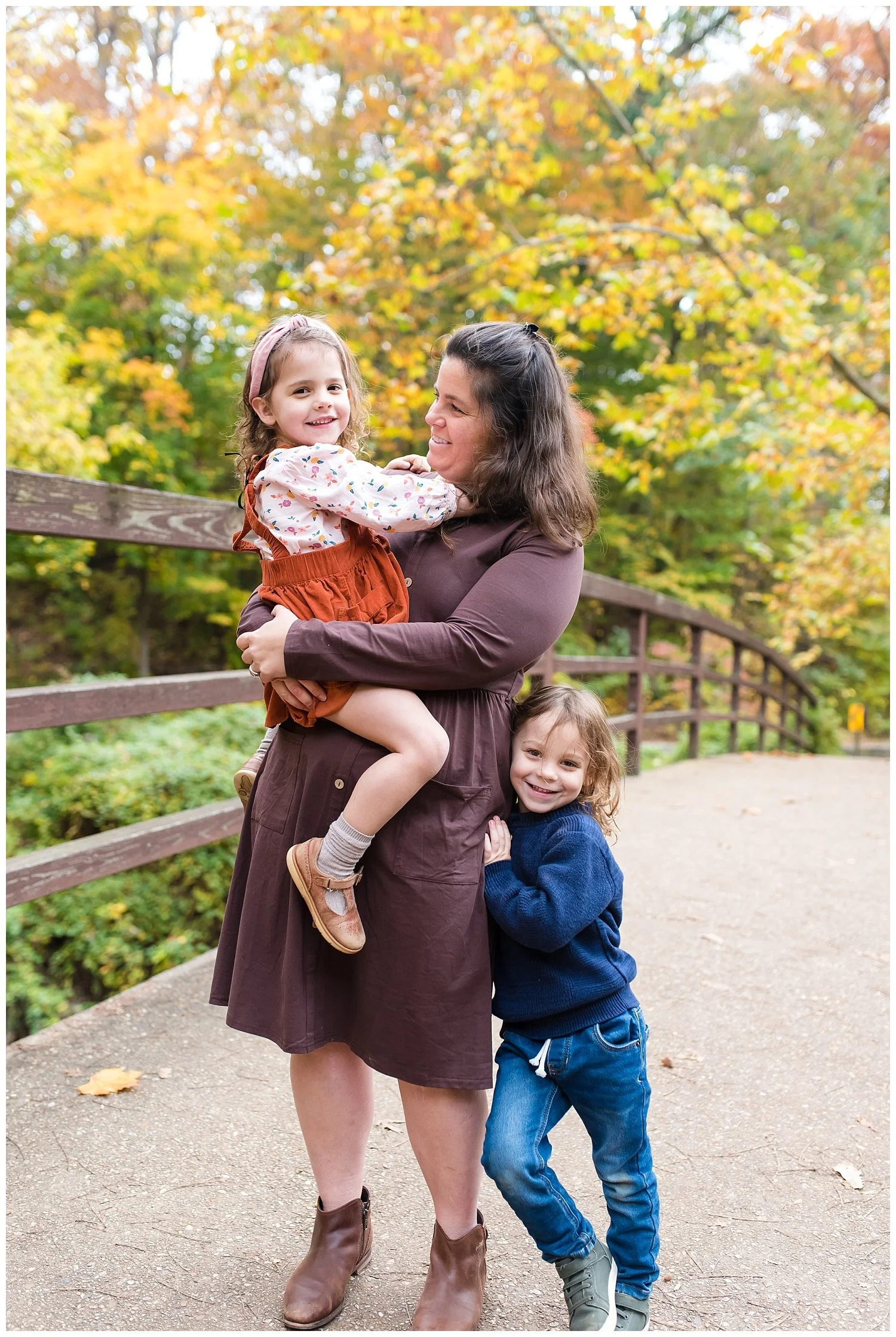 Outdoor Fall Newborn Family Session | Rock Creek Park — Tabitha Maegan ...