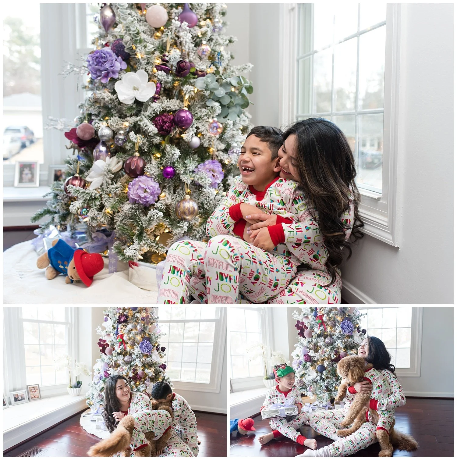 In Home Holiday Family Photos — Tabitha Maegan Photography