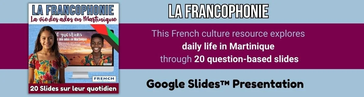 La Francophonie Activities for French Class: French Culture ...