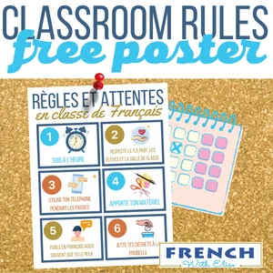 Setting Up Boundaries in Your French Class at the Beginning of the ...