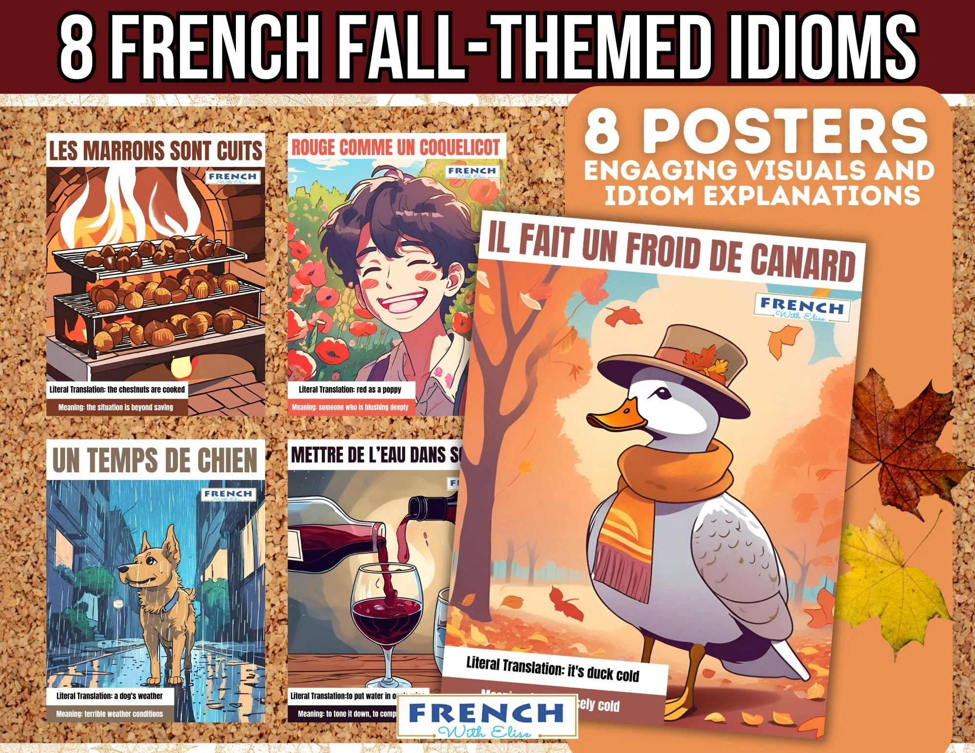 Creative French Bulletin Board Ideas for Back to School — French with Elise