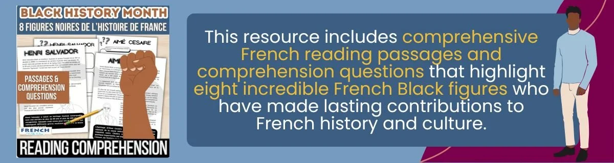 French Black History Month Reading Activities That Build Cultural ...