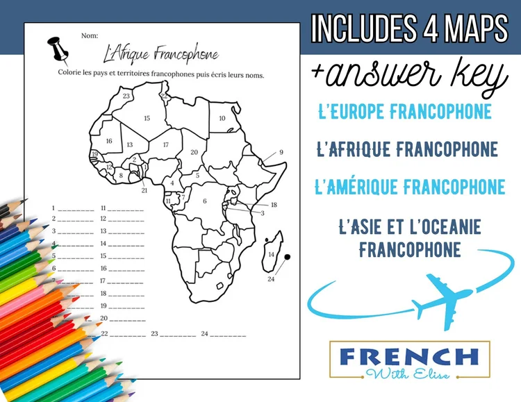 5 Ideas to Celebrate La Francophonie — French with Elise