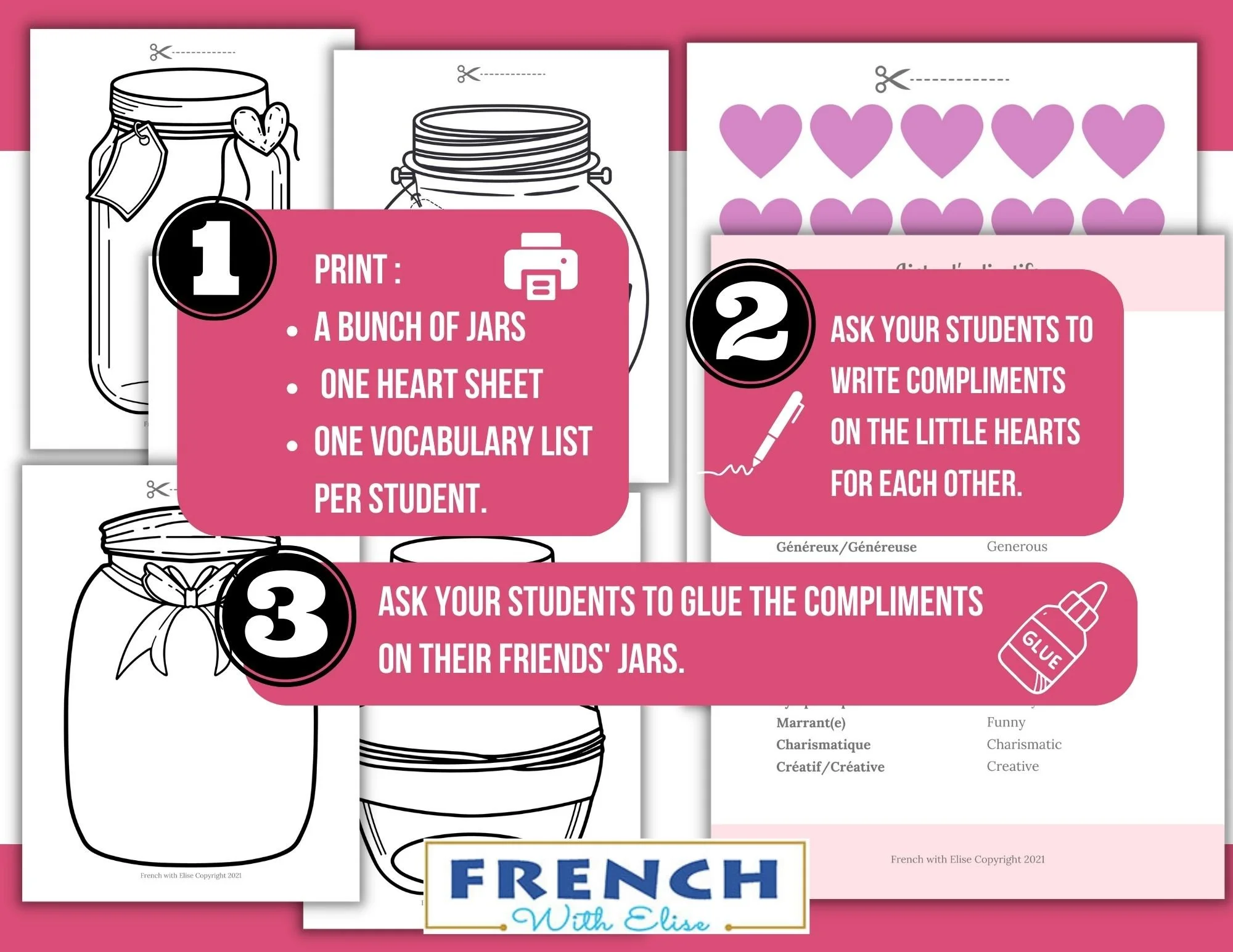 Fun French Classroom Activities for Valentine's Day — French with Elise