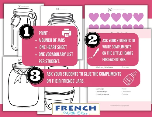Fun French Classroom Activities for Valentine's Day — French with Elise