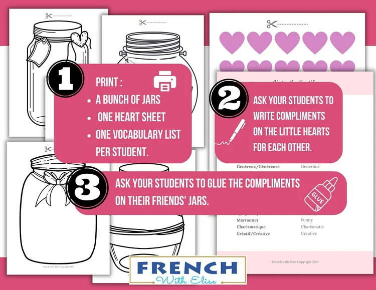 Fun French Classroom Activities for Valentine's Day — French with Elise