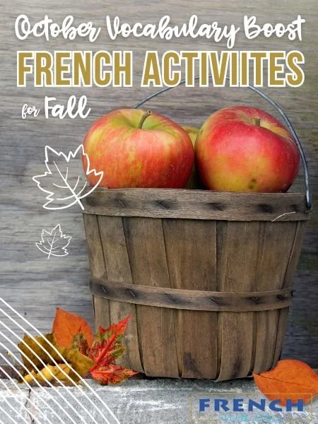 October Vocabulary Boost: Engaging French Class Activities for Fall ...