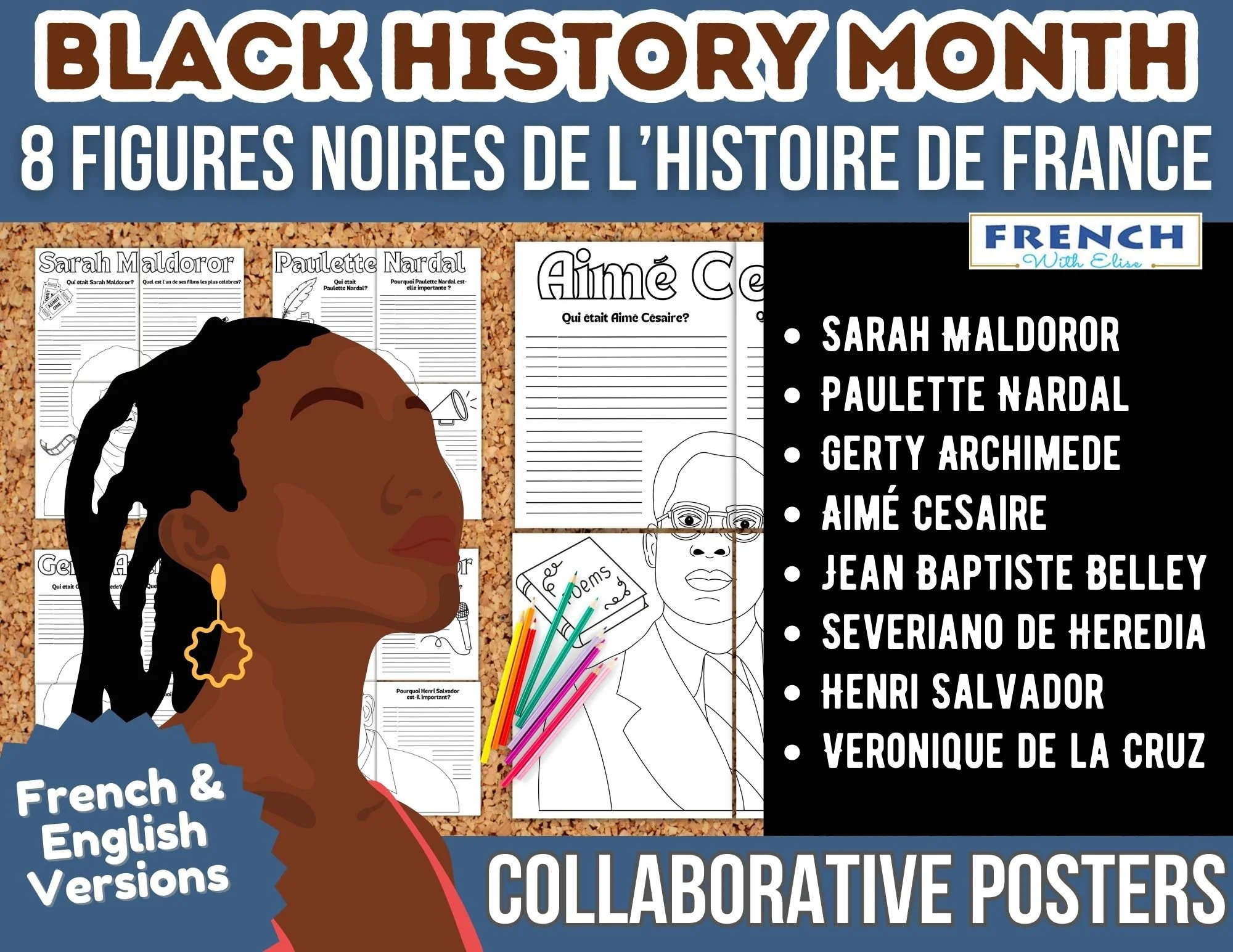 Celebrate Black History in French Class: Honoring Influential Black ...