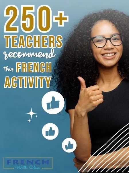 Why 250+ Teachers Love This Back to School French Activity — French ...