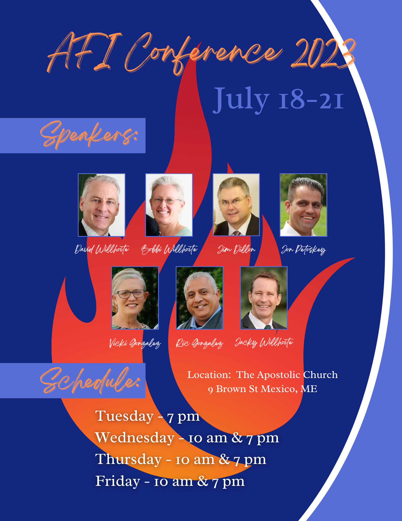 Events — The Apostolic Church