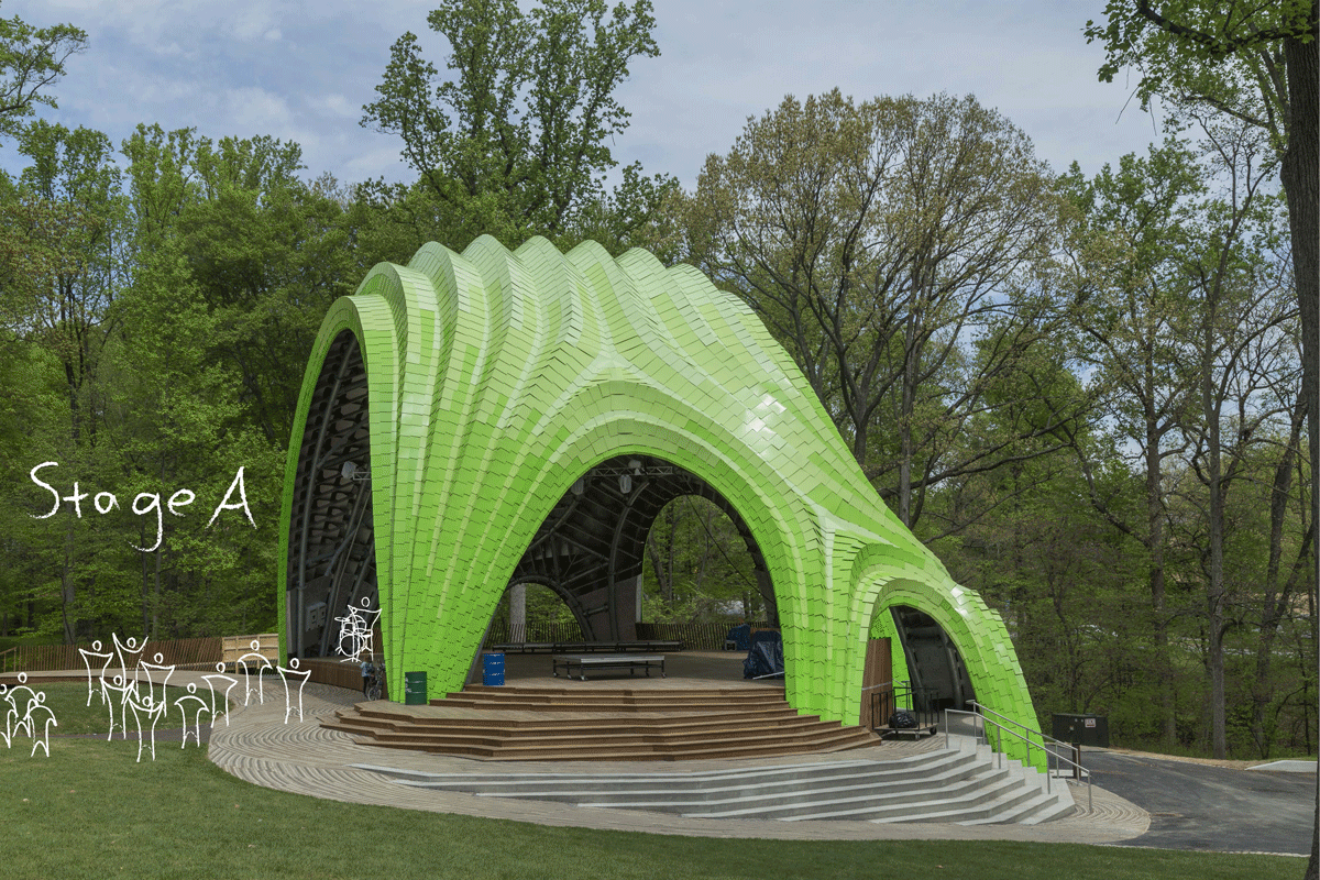 AMPHITHEATER - COLUMBIA, MD — MARC FORNES / THEVERYMANY