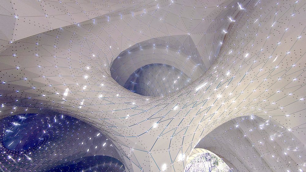 Cherry Blossom Pavilion Taiwan — MARC FORNES / THEVERYMANY