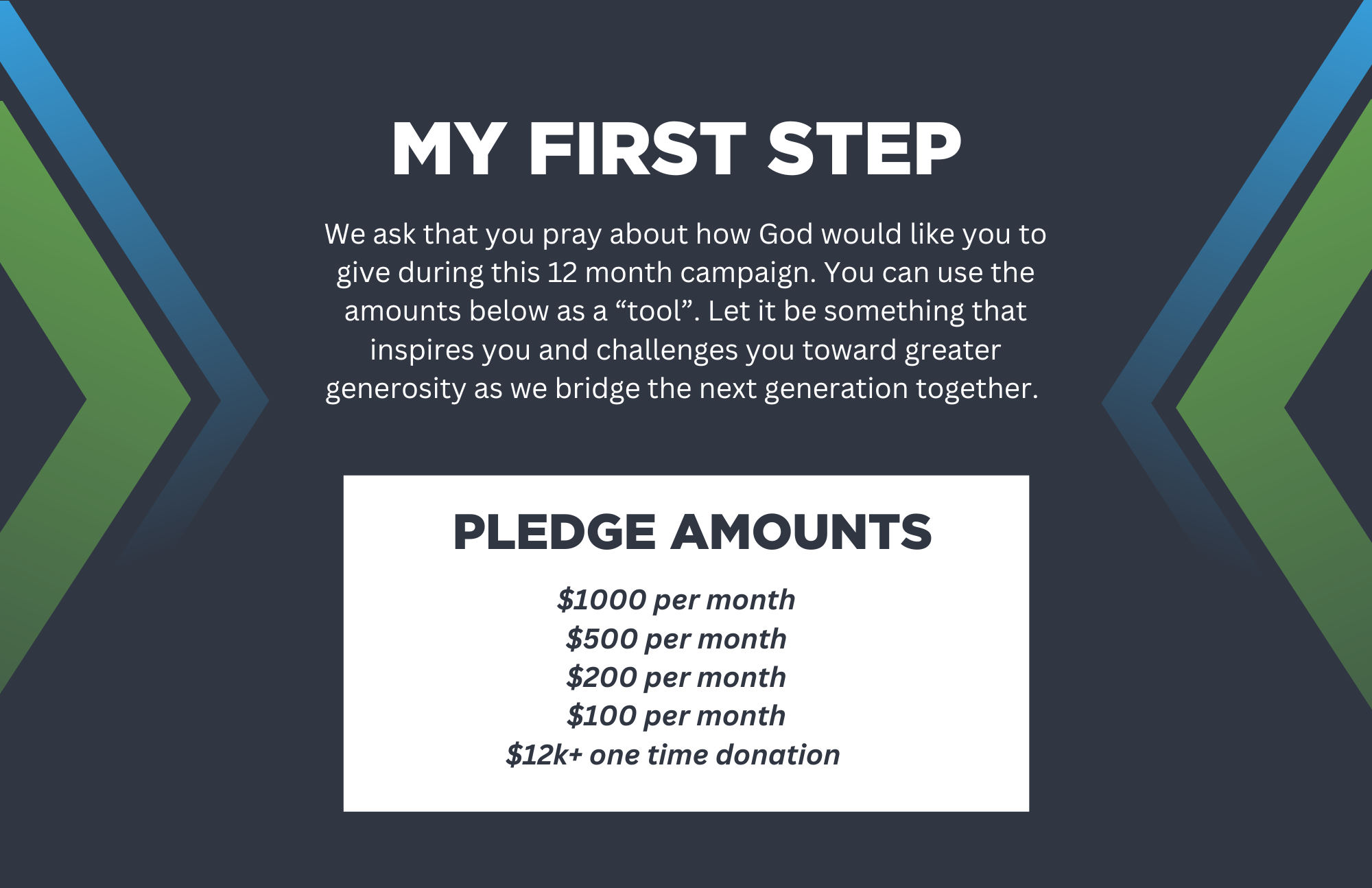 Pledge (Copy) — The Seed Church