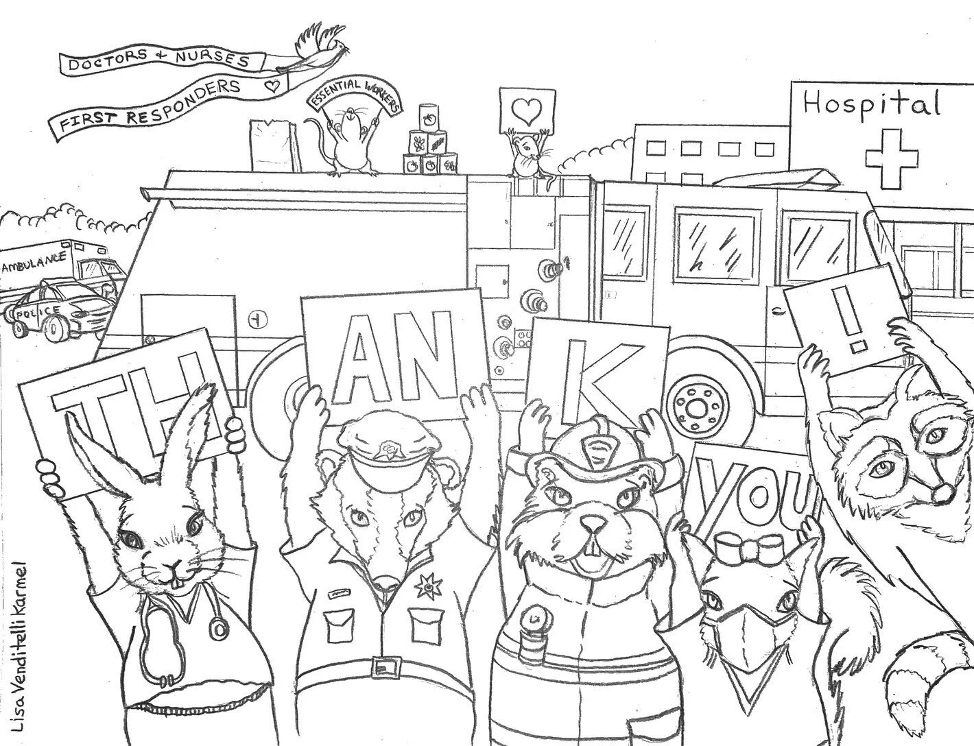 Nursing Appreciation Coloring Pages