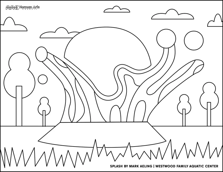 Bring Some Color Into Your Day With These Norman Arts-Inspired Coloring ...