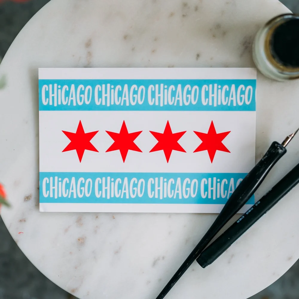 Chicago Style Enamel Pins — Lettering Works